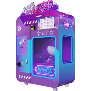 Fully Automatic Cotton Candy Vending Machine WM980 | Wider Matrix