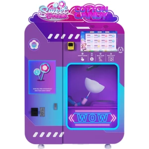 Fully Automatic Cotton Candy Vending Machine WM980 | Wider Matrix
